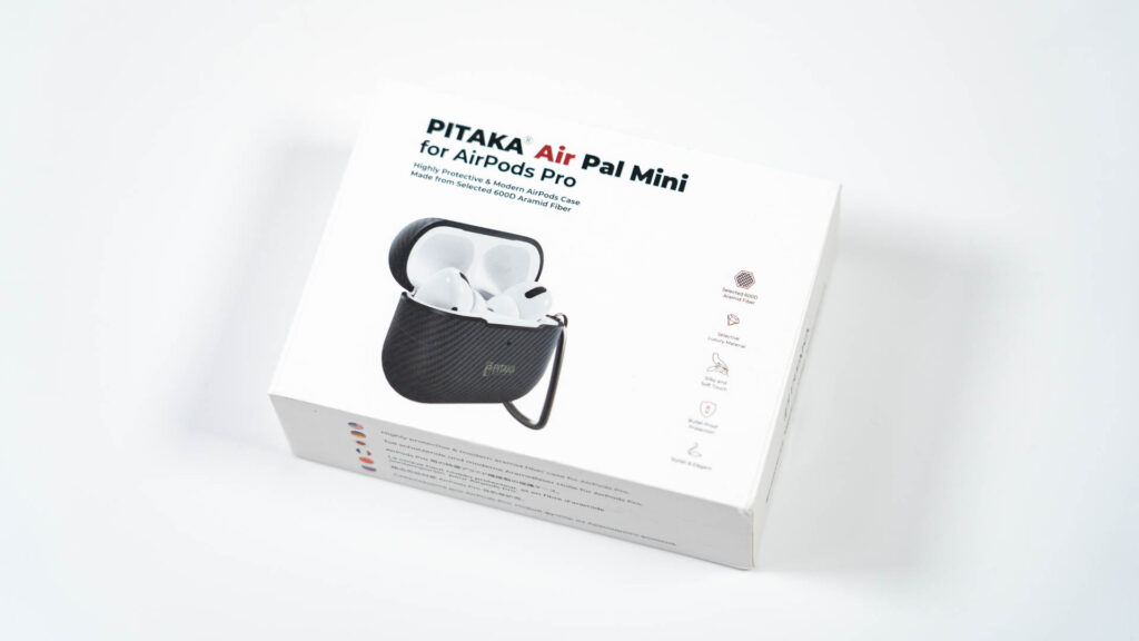 高価なAirPods Proをしっかりガード。アラミド繊維の質感に満足度高め「PITAKA Air Pal Mini for AirPods ...