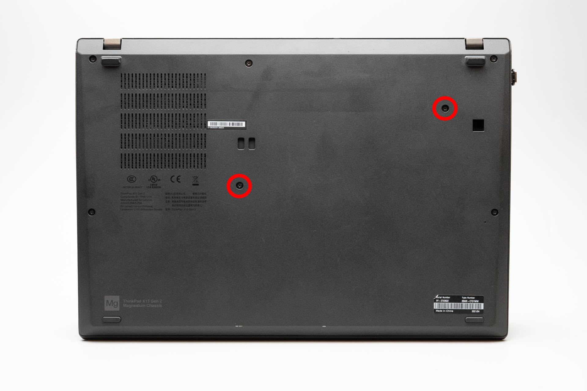 ThinkPad X13 Gen 2のキーボードをUS配列→JIS配列に変更 | クロポンモビ