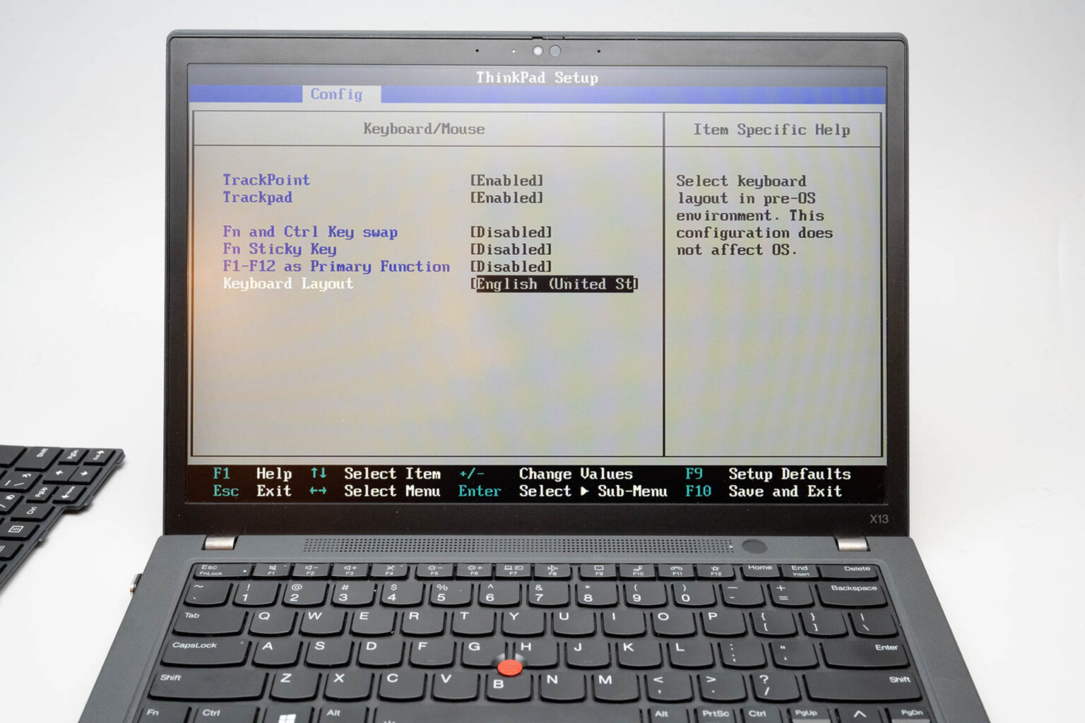 ThinkPad X13 Gen 2のキーボードをUS配列→JIS配列に変更 | クロポンモビ